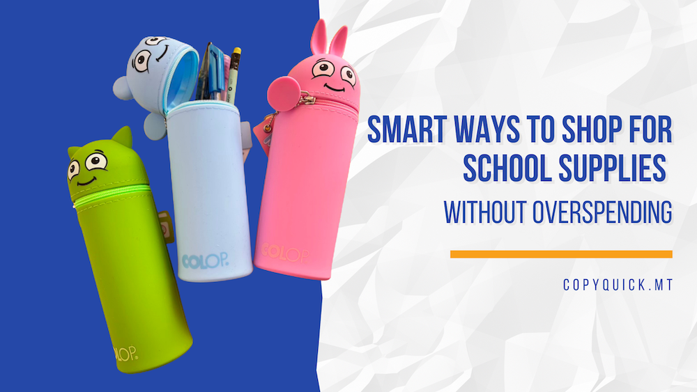 Smart Ways to Shop for School Supplies Without Overspending | CopyQuick