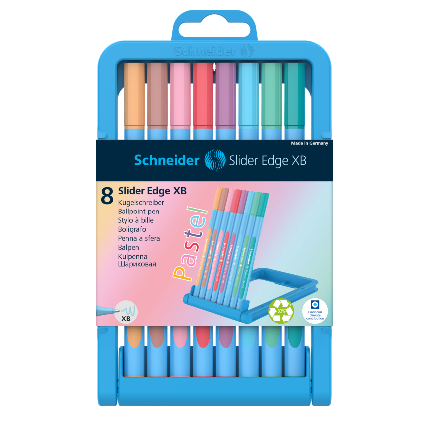 Pens - Slider Edge XB Pastel Set of 8 - (Schneider) | CopyQuick