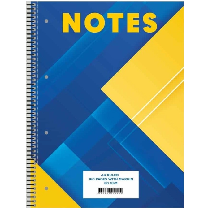 BULK DISCOUNT: PACK OF 5 Refill Pad - A4 Lined Wire Bound Pad - (Notes ...