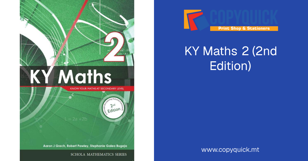 KY Maths 2 (2nd Edition) | CopyQuick